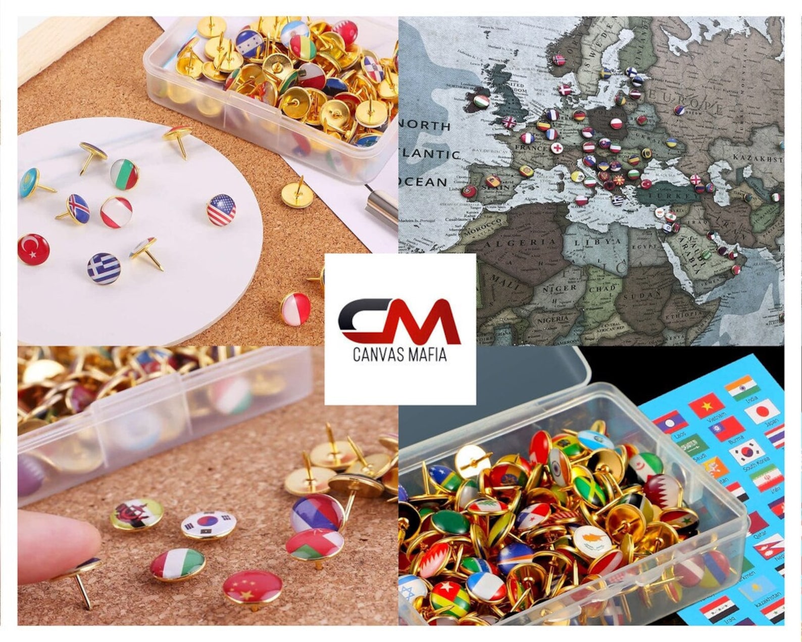 Large World Map Poster Antique Push Pin World Map Backdrop Old - Etsy