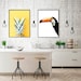 Tropical Pineapple Wall Decor, Botanical Pineapple Wall Art, Printable ...