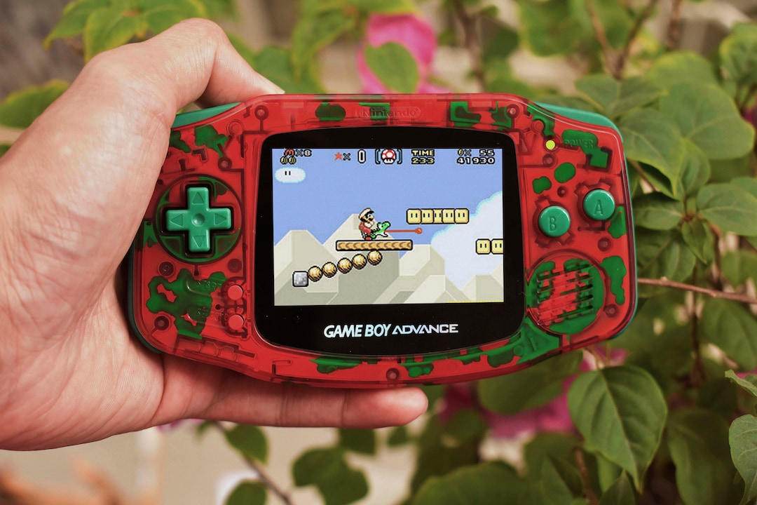 Extra Mods and IPS Backlit LCD GBA Mod Nintendo Gameboy Advance ...