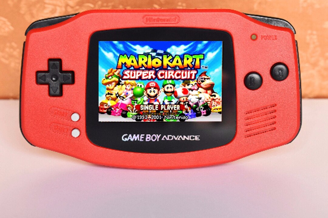 Extra Mods and IPS Backlit LCD GBA Mod Nintendo Gameboy Advance ...