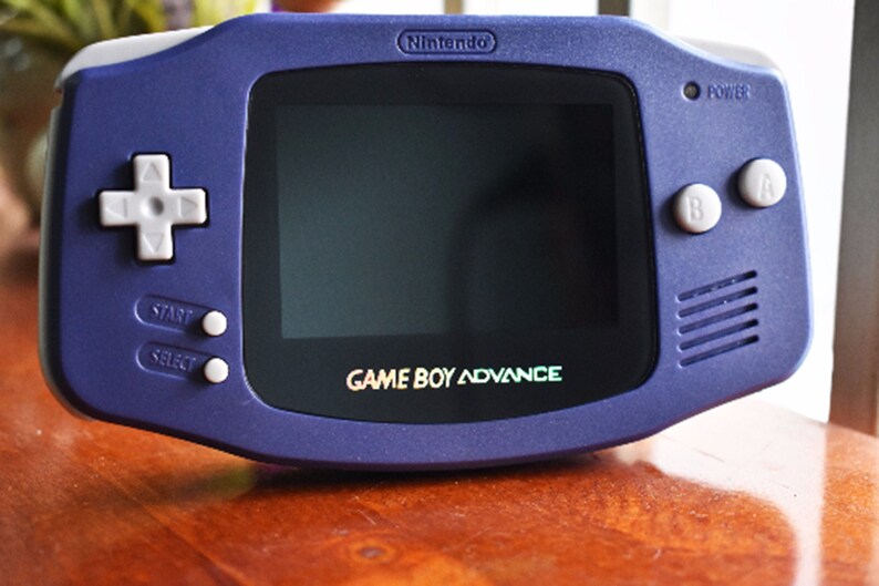 Usa Tariffs Included - Gameboy Advance Indigo Nintendo GBA IPS Backlit ...