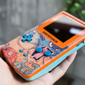 Funnyplaying Retro Pixel IPS Q5 Game Boy Color With Laminated Lens ...