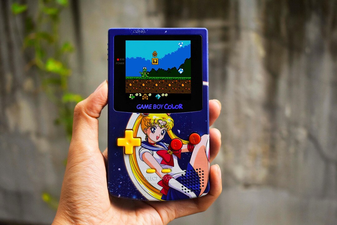 Funnyplaying Retro Pixel IPS Q5 Game Boy Color With Laminated Lens ...