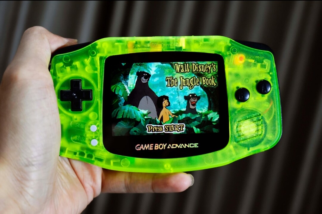 Extra Mods and IPS Backlit LCD GBA Mod Nintendo Gameboy Advance Neon ...