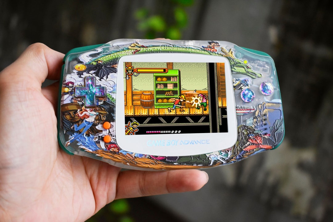 Extra Mods and IPS Backlit LCD GBA Mod Nintendo Gameboy Advance Anime ...