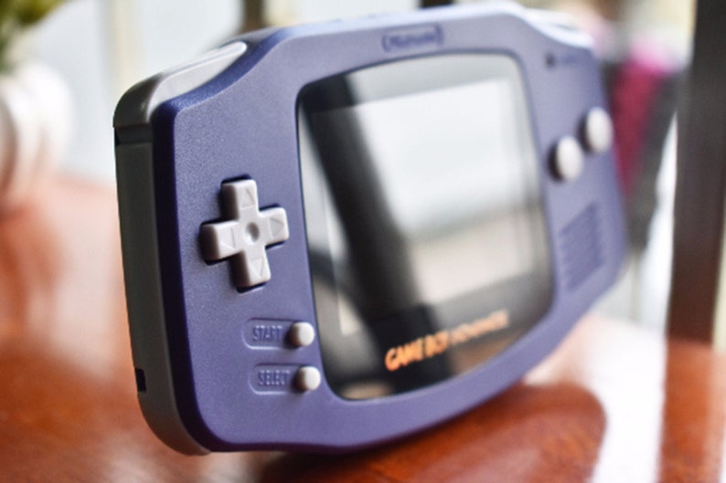 Usa Tariffs Included - Gameboy Advance Indigo Nintendo GBA IPS Backlit ...