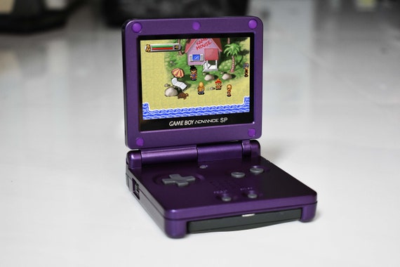 Backlit IPS Gbasp Mod Nintendo Gameboy Advance SP Metallic - Etsy