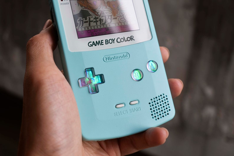 Funnyplaying Retro Pixel IPS Q5 Game Boy Color With Laminated - Etsy