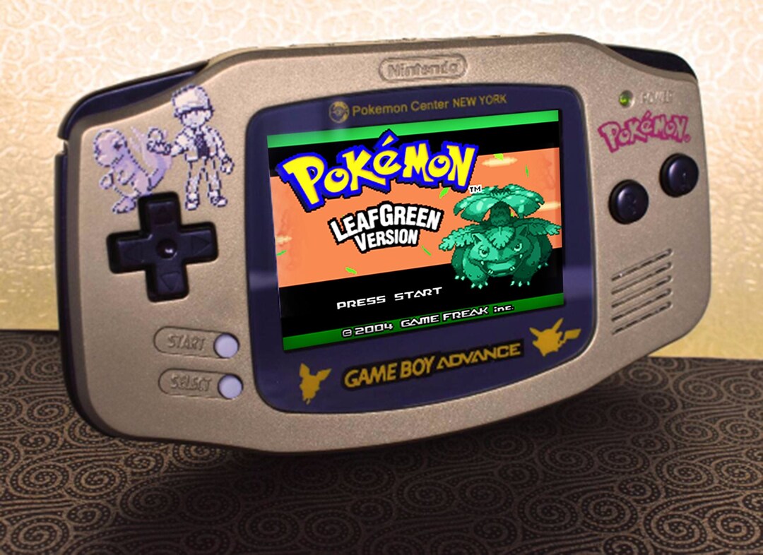 Extra Mods and IPS Backlit LCD GBA Mod Nintendo Gameboy Advance Pokémon ...