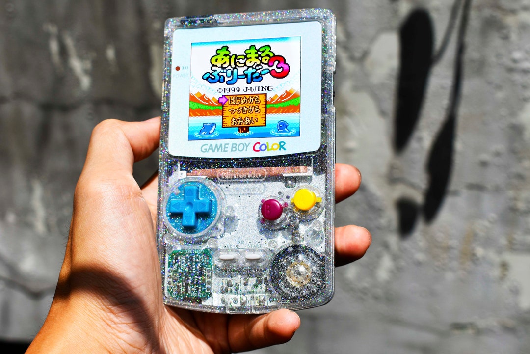 Retro Pixel IPS Q5 Game Boy Color Nintendo GBC Plus Extra Mods Retro ...