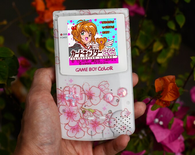 Retro Pixel IPS Q5 Game Boy Color Nintendo GBC Plus Extra Mods Falling ...