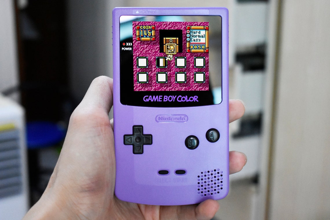 Funnyplaying Retro Pixel IPS Q5 Game Boy Color With Laminated - Etsy