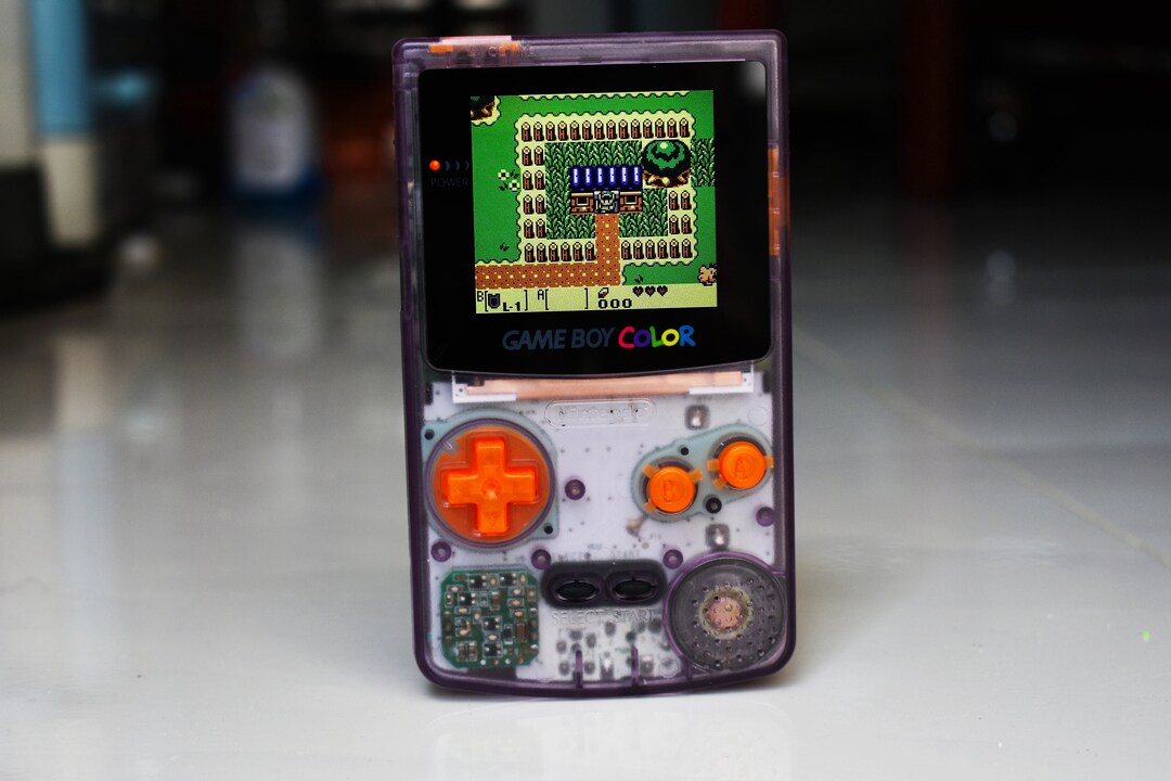 Retro Pixel IPS Q5 Game Boy Color Nintendo GBC Atomic Purple - Etsy