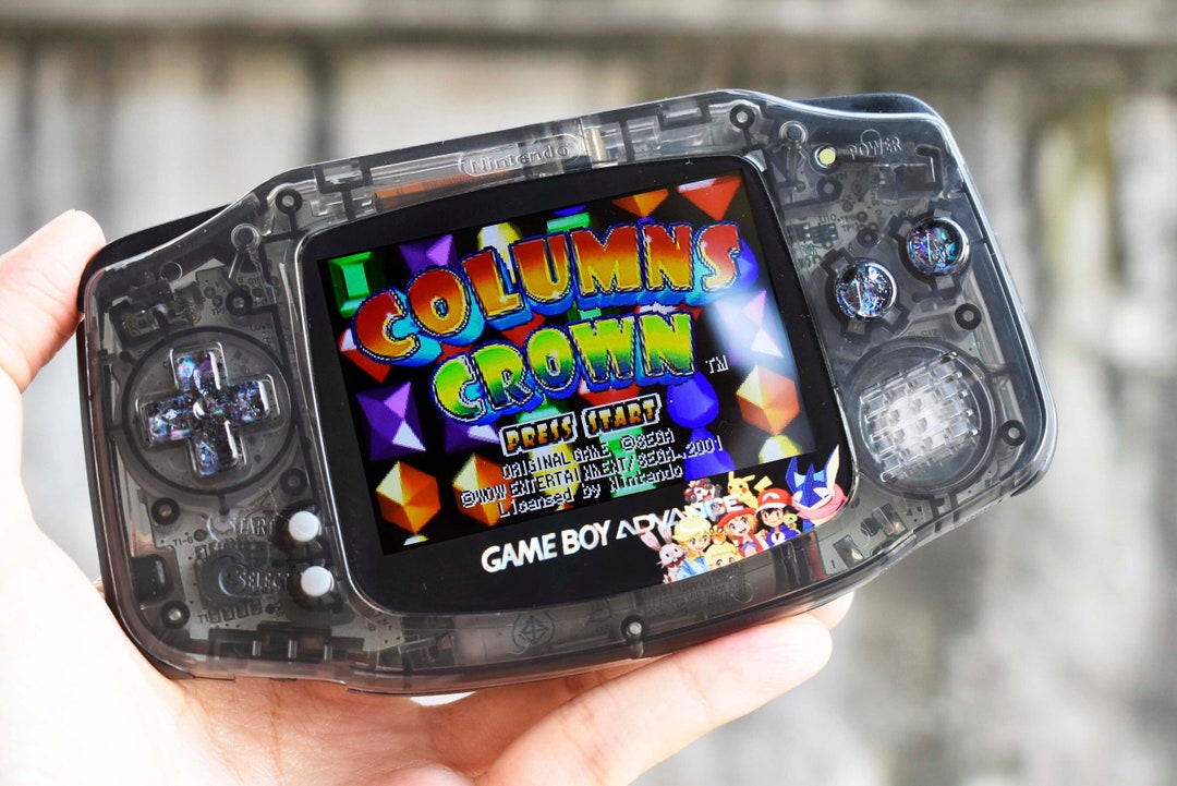 IPS Backlit LCD GBA Nintendo Gameboy Crystal Pokemon Family Edition - Etsy