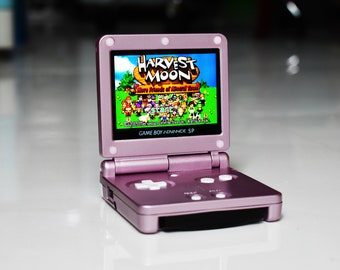 Custom GBASP IPS Modded Gameboy Advance SP Backlit Screen With New ...