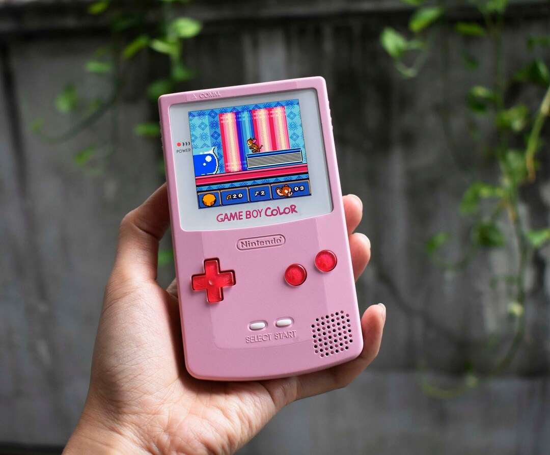 Funnyplaying Retro Pixel IPS Q5 Game Boy Color With Laminated Lens ...