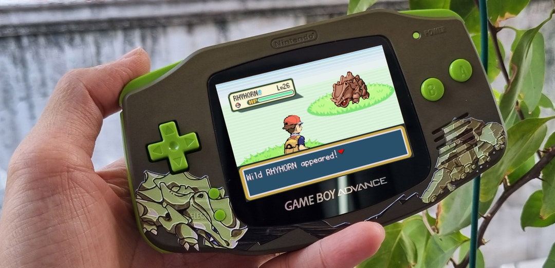 Extra Mods and IPS Backlit LCD GBA Mod Nintendo Gameboy Advance Rhyhorn ...