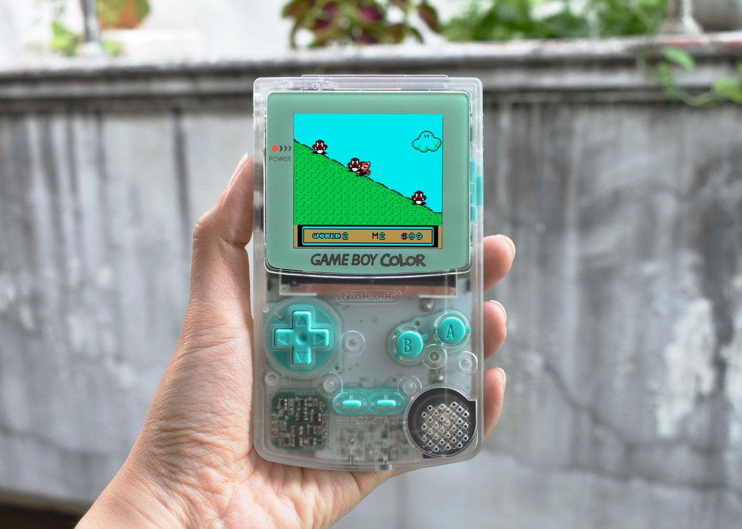 Retro Pixel IPS Q5 Game Boy Color Nintendo GBC Plus Extra Mods ...