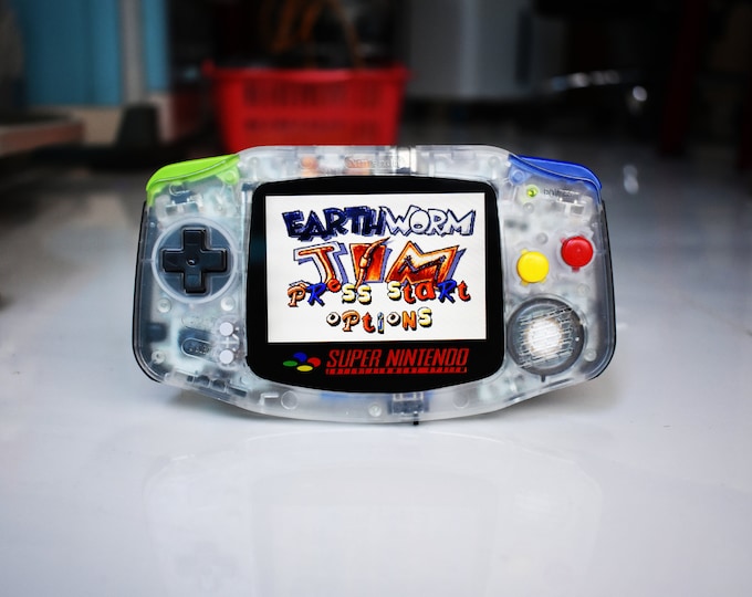 Extra Mods and IPS Backlit LCD GBA Mod Nintendo Gameboy Advance Super ...