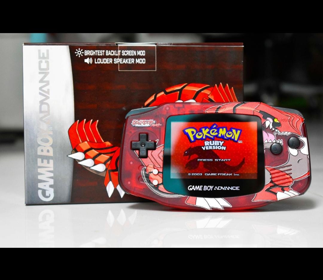 Usa Tariffs Included - IPS Backlit LCD GBA Nintendo Gameboy Advance ...