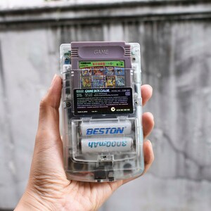 Retro Pixel IPS Q5 Game Boy Color Nintendo GBC Plus Extra Mods Clear ...