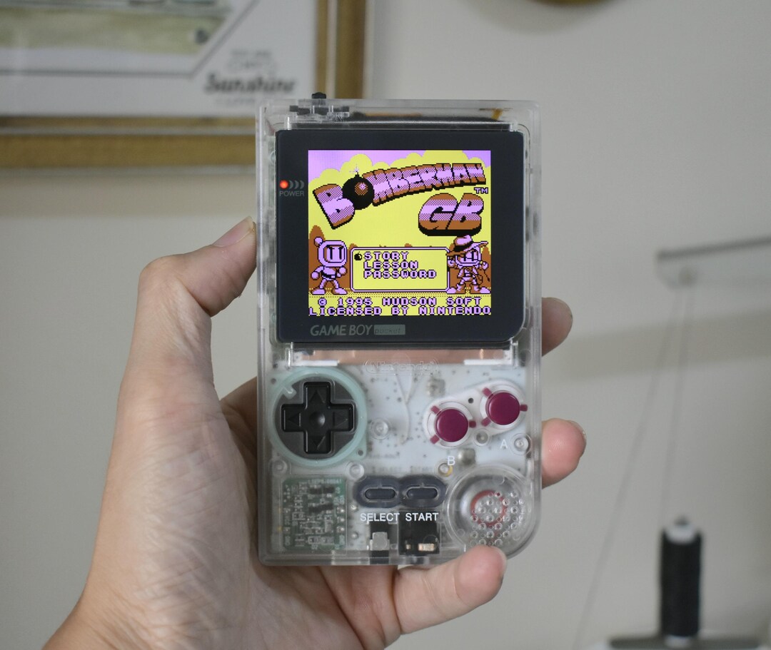 Game Boy Pocket IPS OSD Mod Nintendo GBP Plus Extra Mods Clear Shell - Etsy