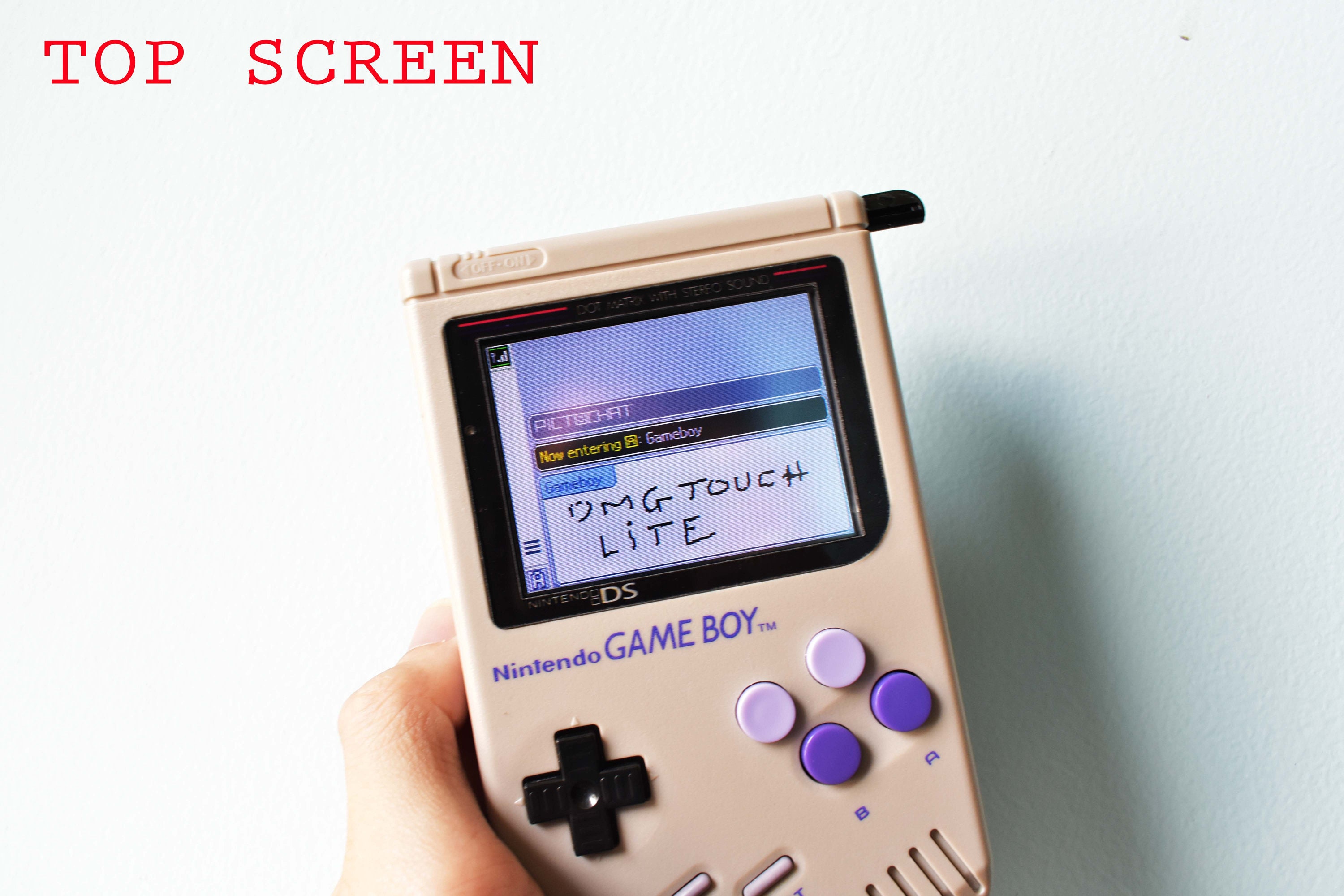 Game Boy Touch Screen