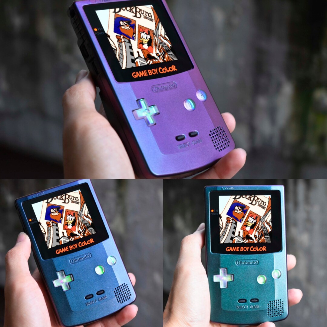 Retro Pixel IPS Q5 Game Boy Color Nintendo GBC Plus Extra Mods - Etsy