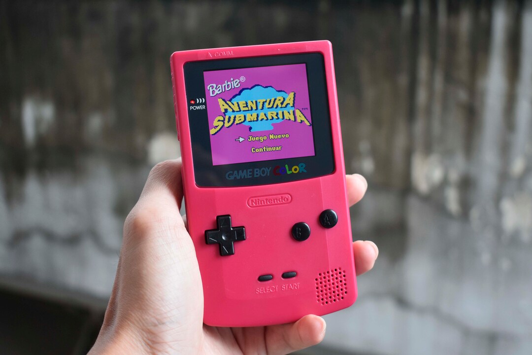 Retro Pixel IPS Q5 Game Boy Color Nintendo GBC Plus Extra Mods Berry ...