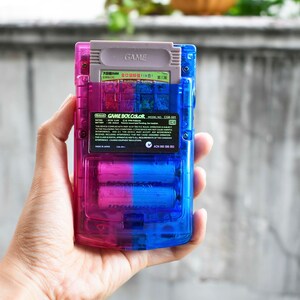 Retro Pixel IPS Q5 Game Boy Color Nintendo GBC Plus Extra Mods Half and ...