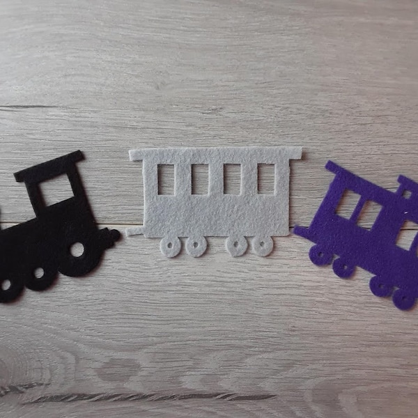 Felt Train Ornament - Etsy