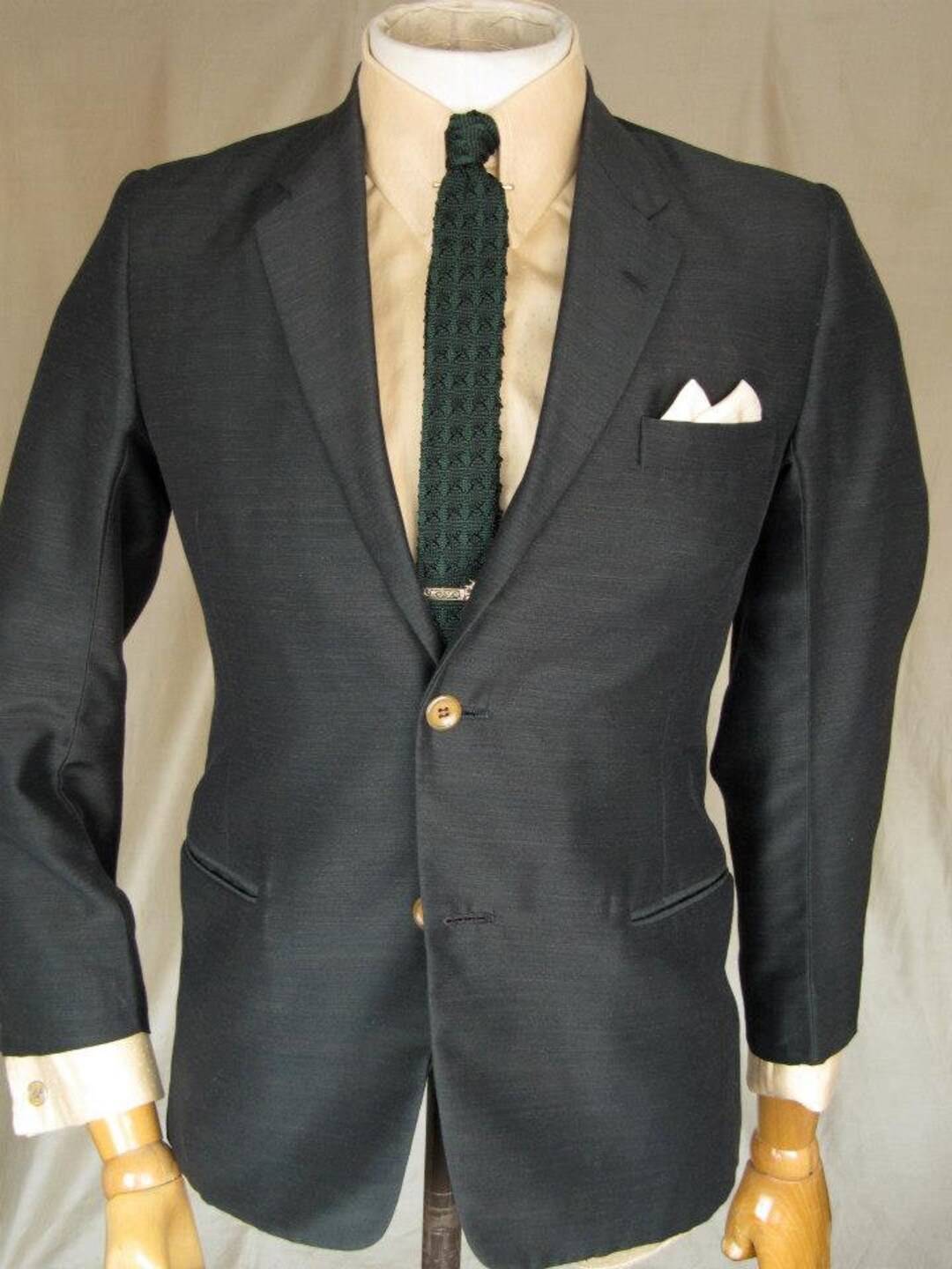Original 60's Shark Fin 60's Jacket Slimline With Double Button Feature ...