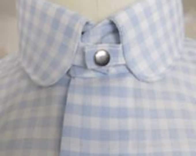 Original Unworn and Taken From Packet, 60s Mod Tab Collar, All Cotton ...