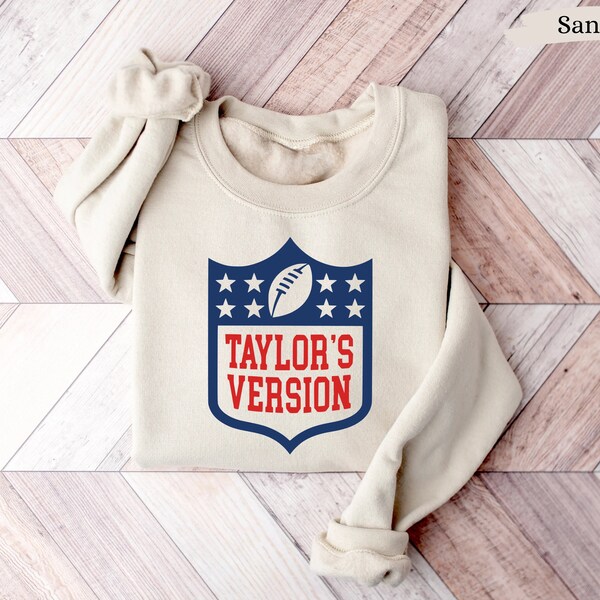Taylors Version Nfl Shirt - Etsy