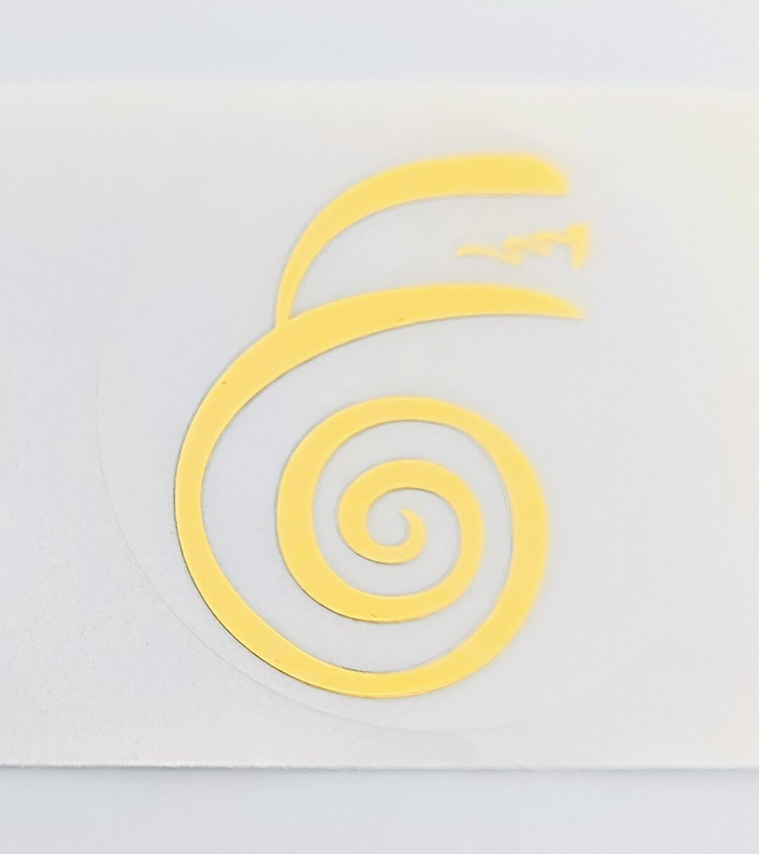 NOUVEAU Le symbole Dai Ko Myo Reiki Mastery étiquette adhésive dorée ...