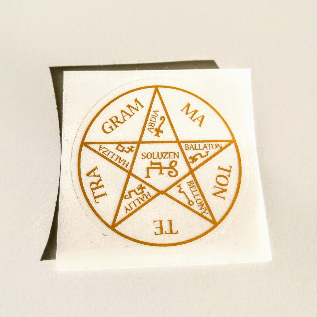 Tetragrammaton Model 2 Gold Labels Magic Esoteric Protection ...