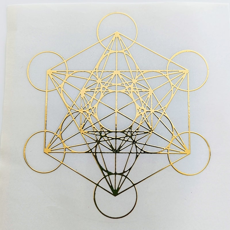 Sacred Geometry Sticker - Etsy