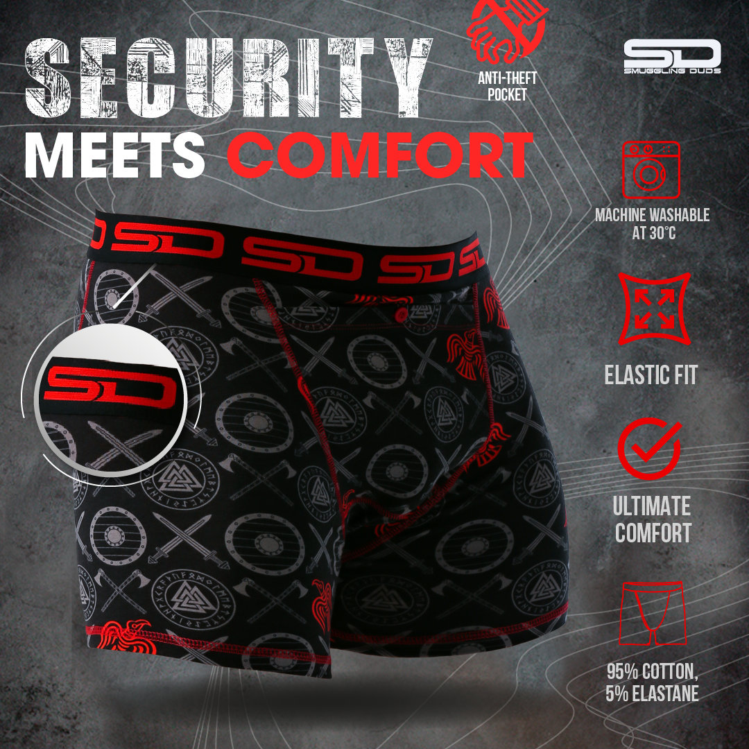Viking Smuggling Duds Stash Boxers Boxer Brief Shorts - Etsy