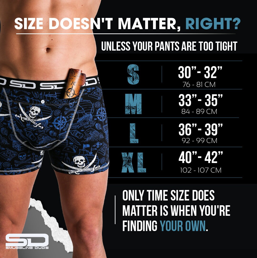 Pirate Smuggling Duds Stash Boxers Boxer Brief Shorts - Etsy