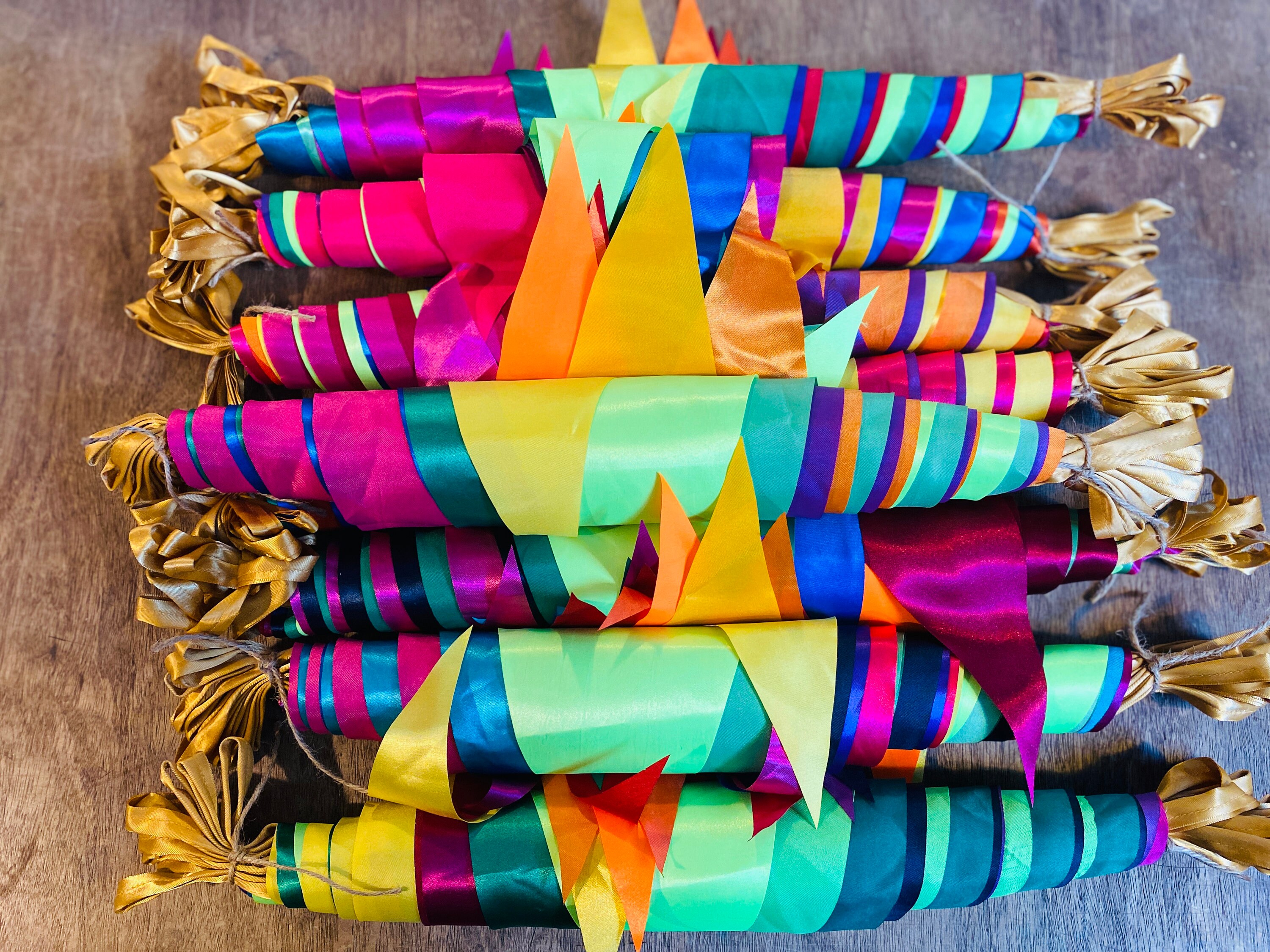 Oversized Satin Bunting 10m Festive Rainbow for Parties, Weddings - Etsy