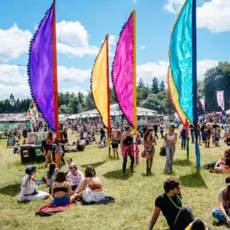 Festival Flag Packages for Festivals Parties & Weddings - Etsy