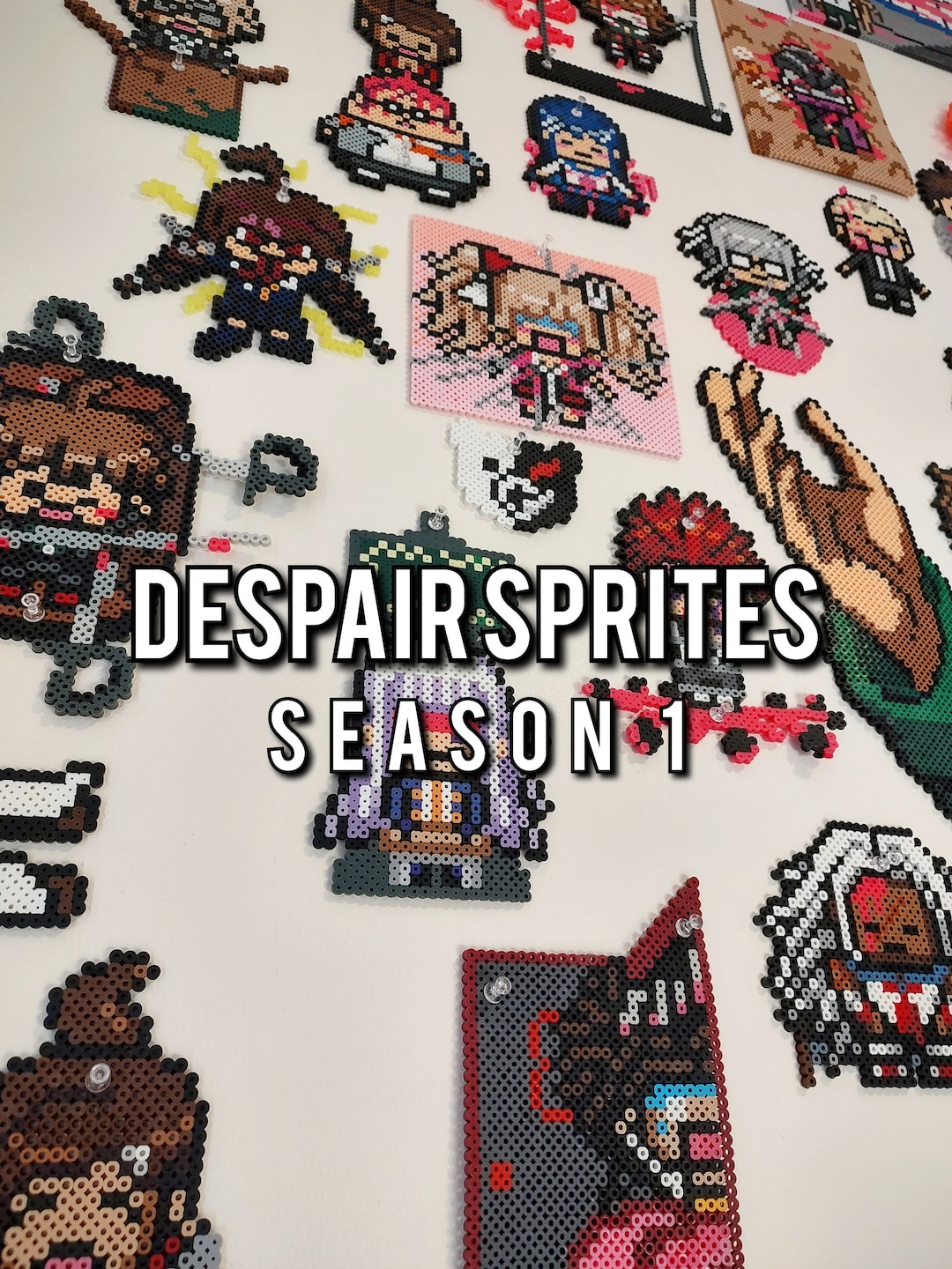 DESPAIR SPRITES Season 1! Danganronpa-style Canon and Unused Art! - Etsy