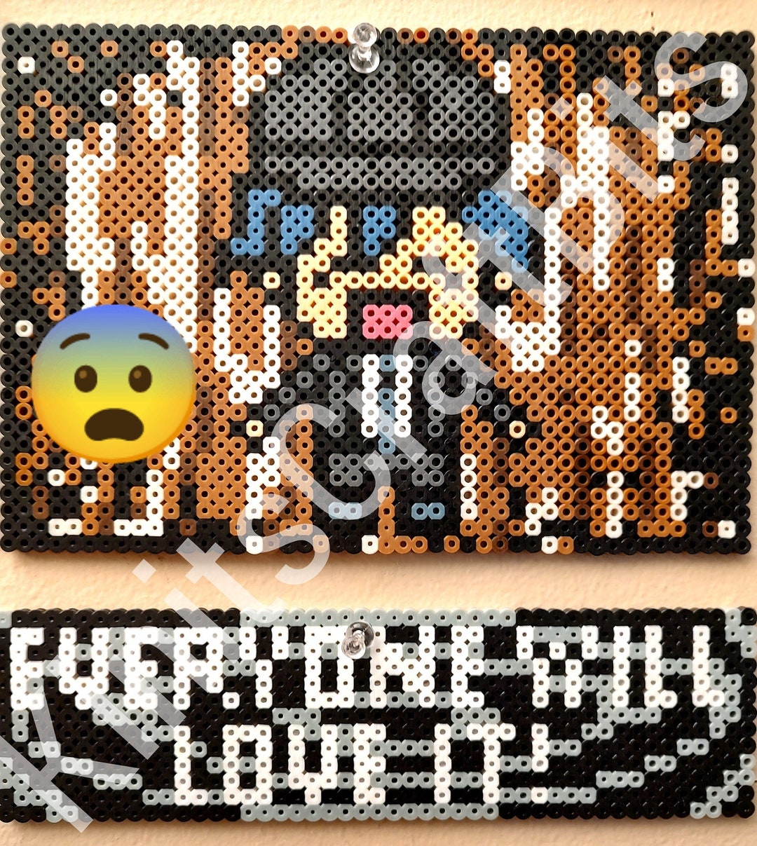 DESPAIR SPRITE SHUICHI Danganronpa Custom Perler Art Storyboard - Etsy