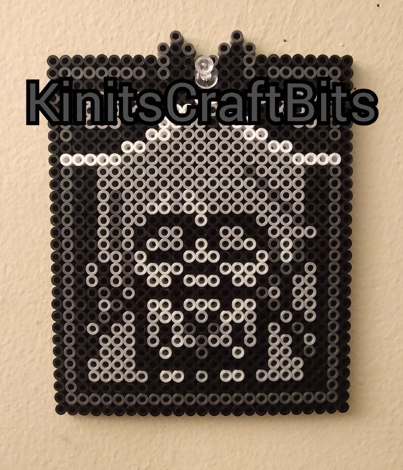 DESPAIR SPRITE TOKO Danganronpa Custom Perler Art - Etsy