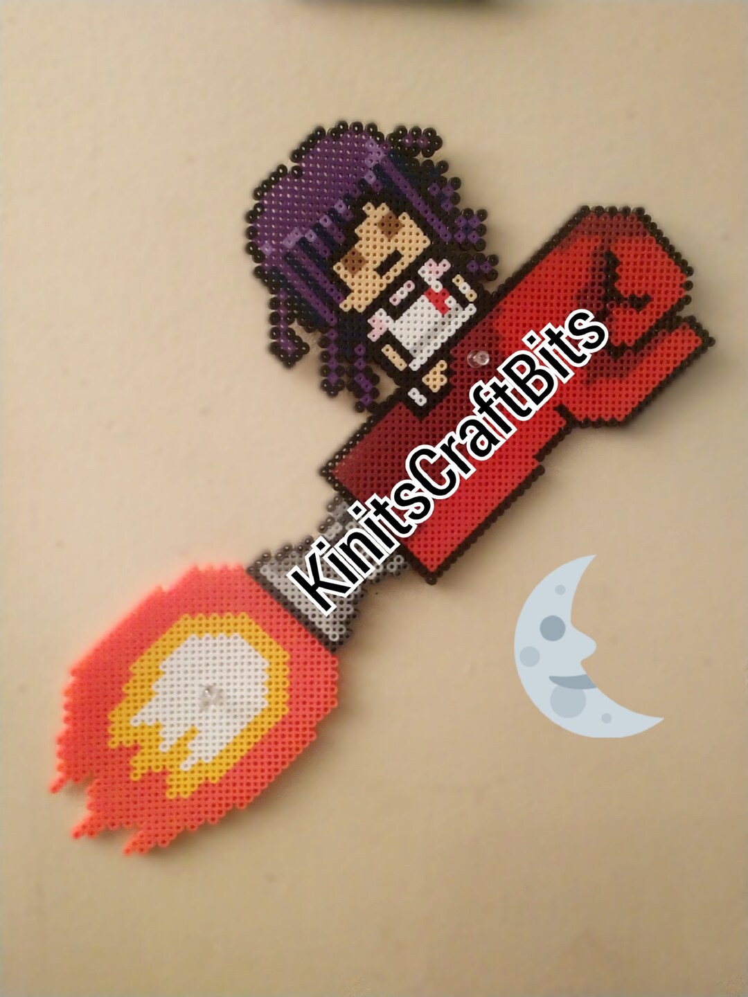 DESPAIR SPRITE MIKAN Danganronpa Custom Perler Art - Etsy