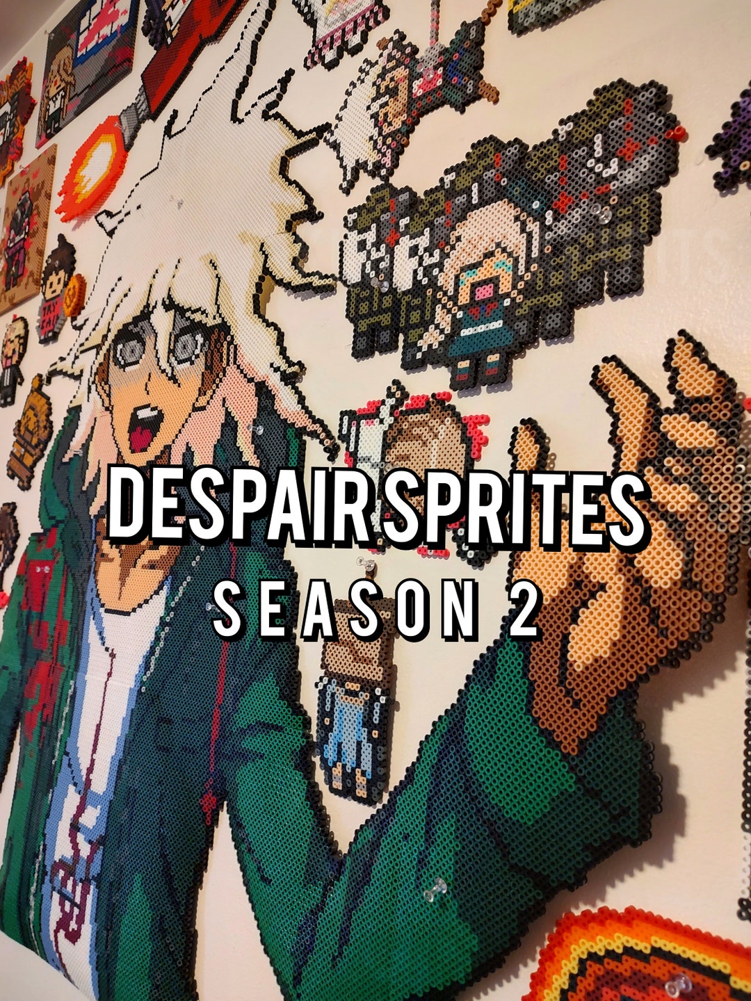 DESPAIR SPRITES Season 2! Danganronpa-style Canon and Unused Art! - Etsy
