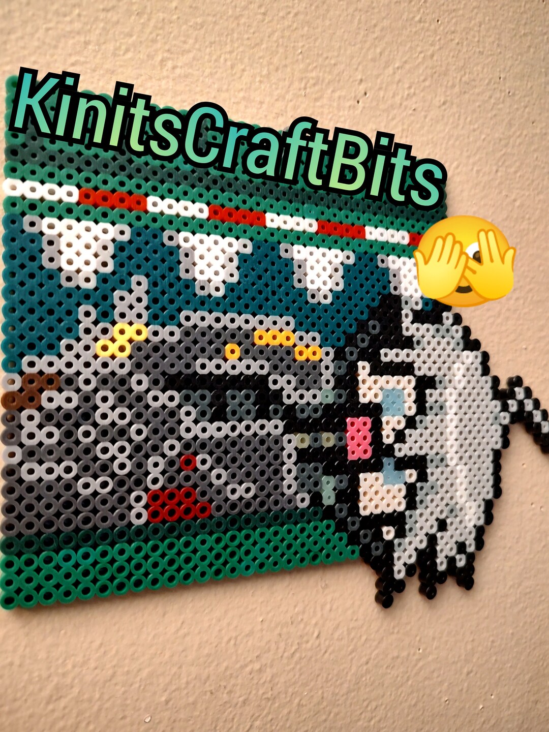 DESPAIR SPRITE KEEBO Danganronpa V3 Custom Perler Art - Etsy