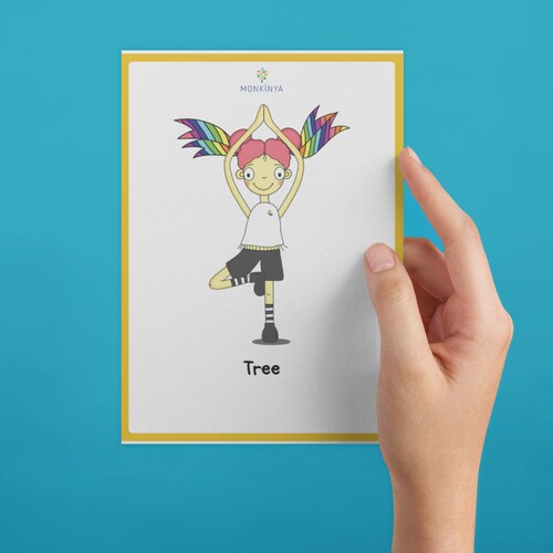 Printable Kids Yoga Cards 25 POSES Digital Download - Etsy