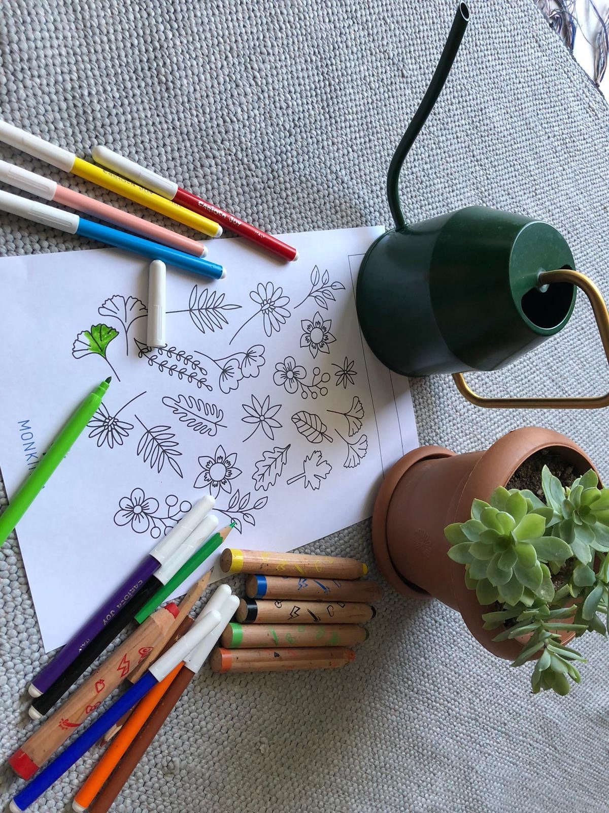 Habit Tracker - Coloring Pages for Kids & Teens - Routine Tracker ...