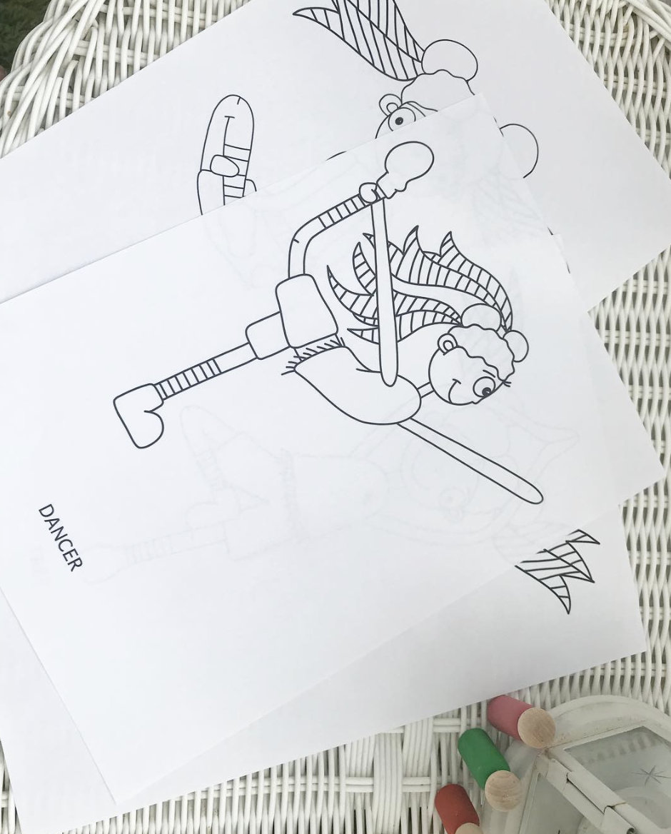Kids Yoga Coloring Pages - Ready to Print - 10 Mindful Coloring Kids ...